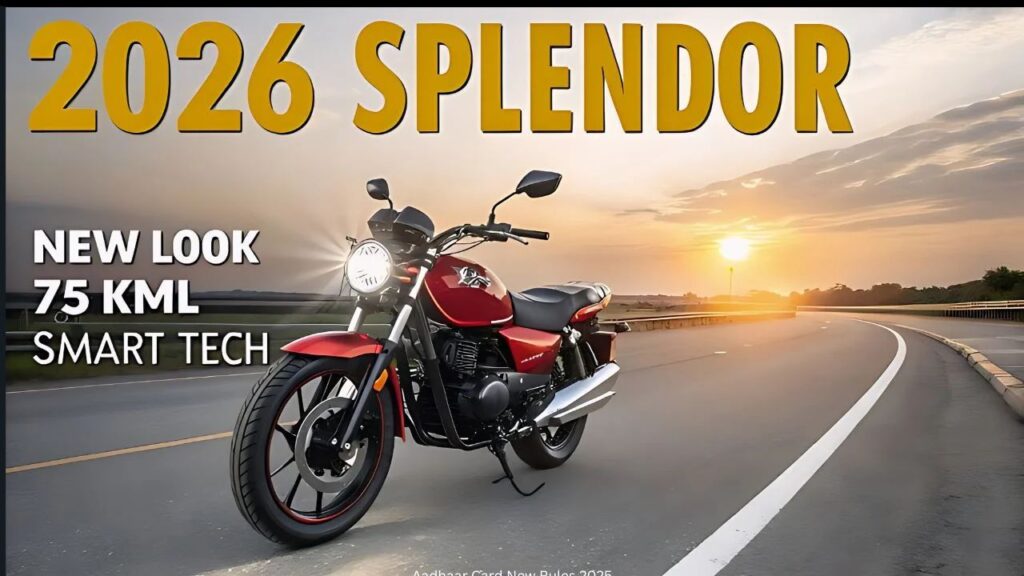 Hero Splendor 2026: रोज़मर्रा की ज़िंदगी का भरोसेमंद साथी, अब और भी ...